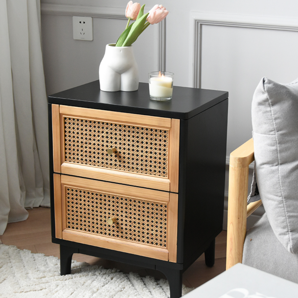 Drewno Chest Side Table │ Luxury Bedside Tables │ Elite Home Decor ...